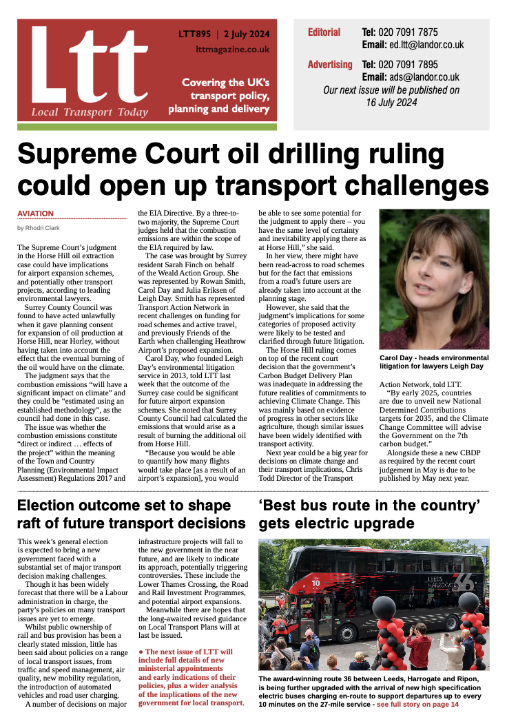 LTT magazine - Local Transport Today