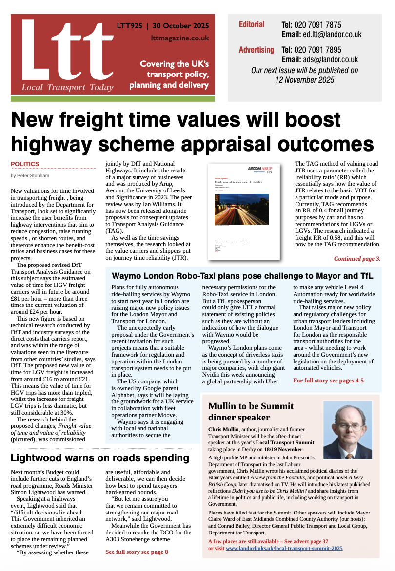 LTT magazine - Local Transport Today