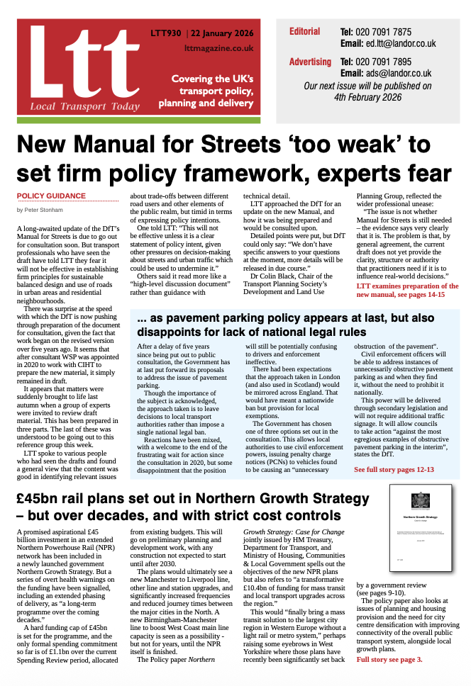 LTT magazine - Local Transport Today